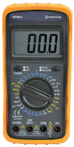 Digital multimeter Including AC/DC Voltage, AC/DC Current, Resistance ...